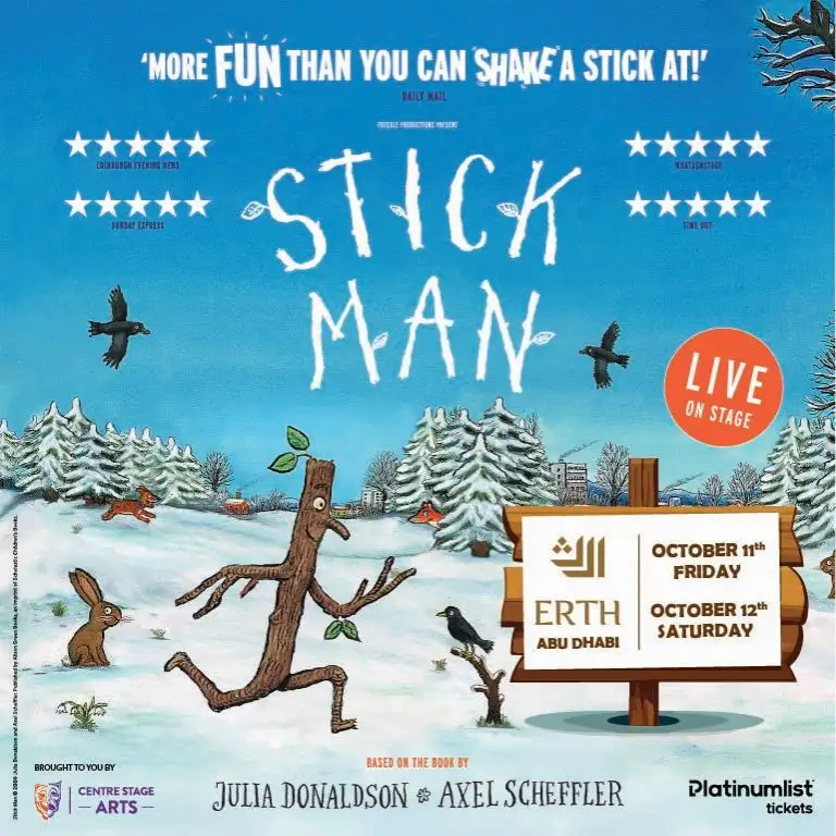 Stick Man Live on Stage at Theatre by Erth, Abu Dhabi - DubaiThingsToDo