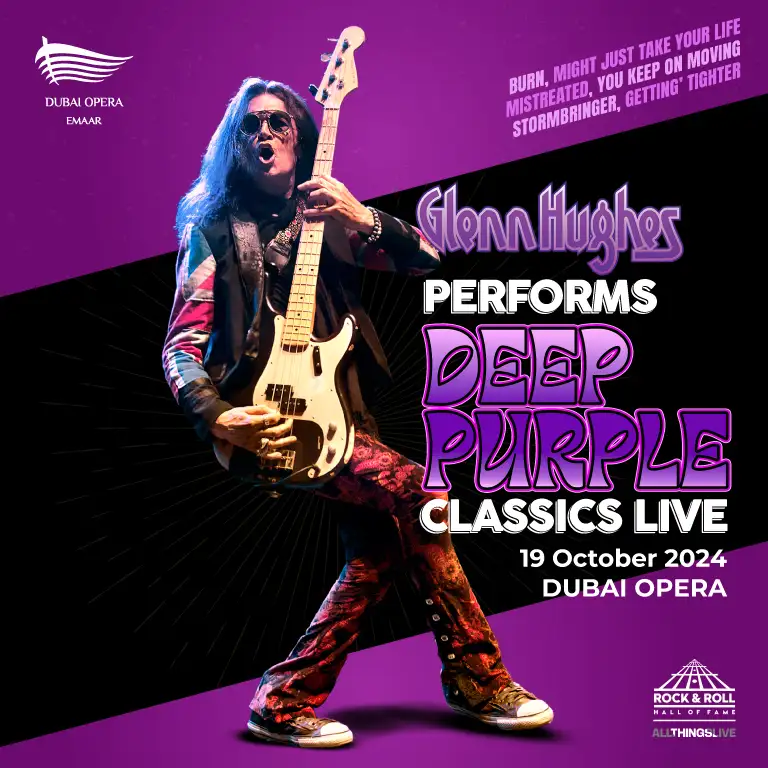 Glenn Hughes Performs Deep Purple Classics Live at Dubai Opera ...