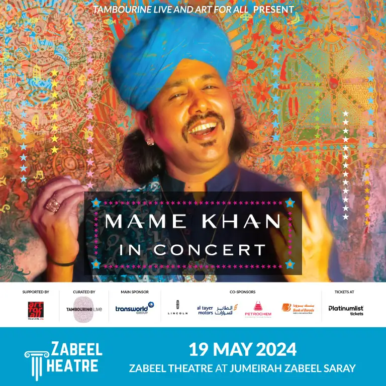Mame Khan Live at Zabeel Theatre, Dubai - DubaiThingsToDo