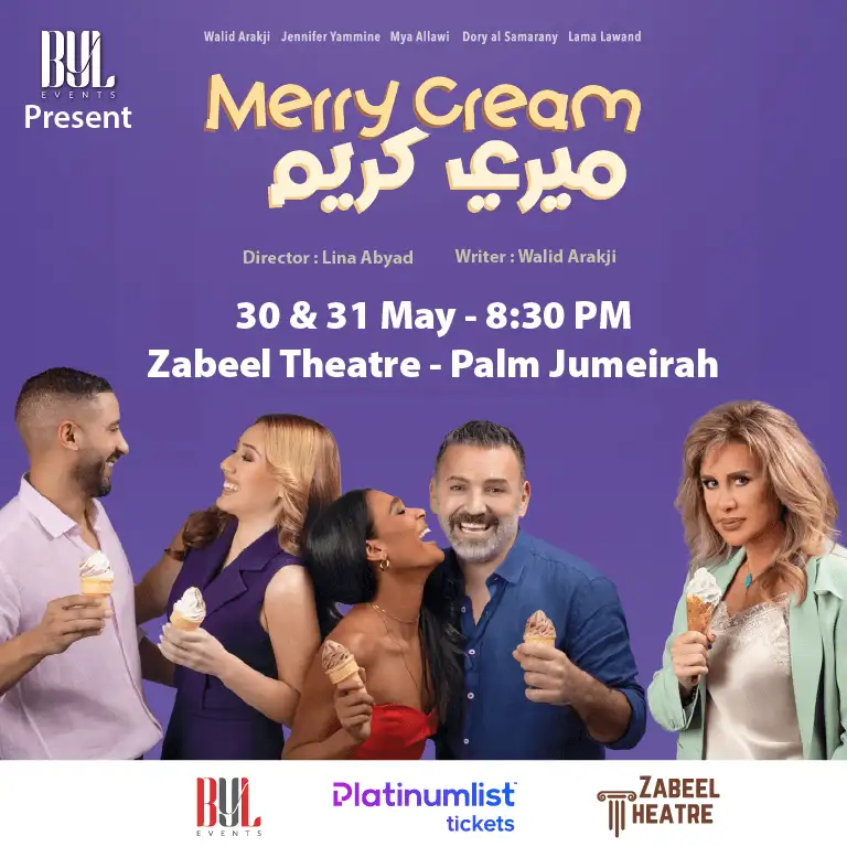 Merry Cream Comedy Play at Zabeel Theatre, Dubai - DubaiThingsToDo