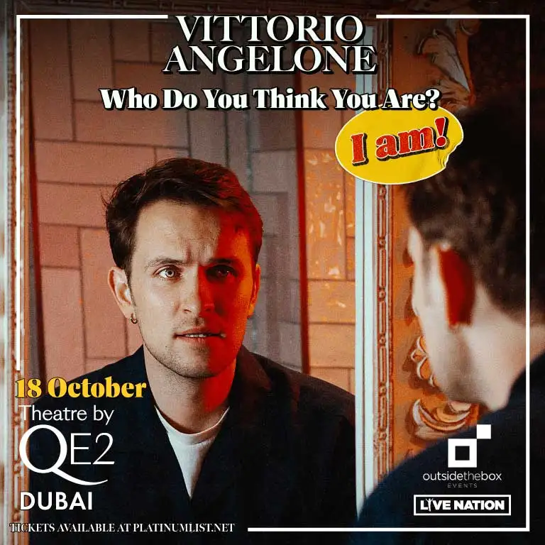 Vittorio Angelone at Theatre by QE2, Dubai - DubaiThingsToDo