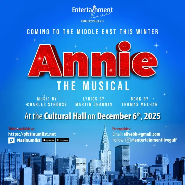 Annie, The Musical at Cultural Hall, Bahrain - DubaiThingsToDo