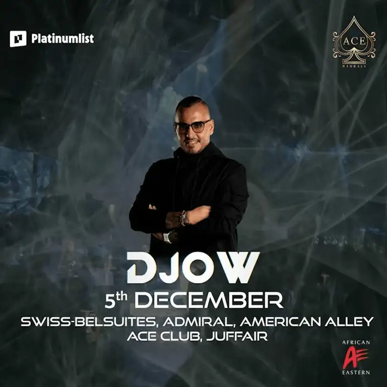 DJow live at ACE Club in Manama - DubaiThingsToDo