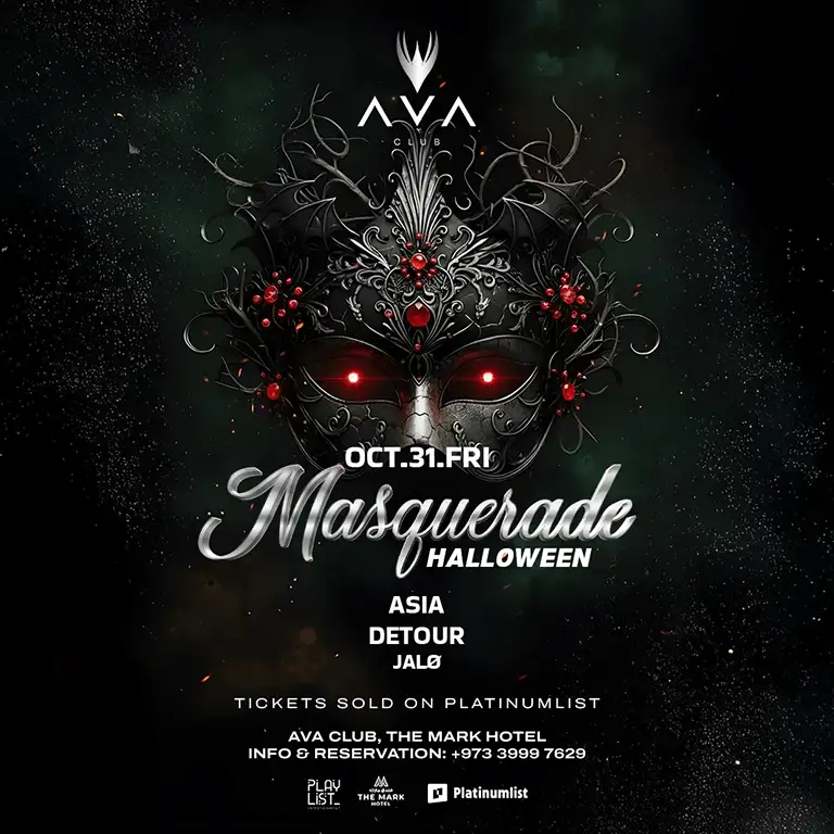 Masquerade Halloween at AVA Club - DubaiThingsToDo