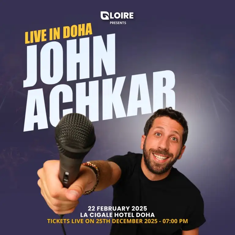 John Achkar Live in Doha - DubaiThingsToDo