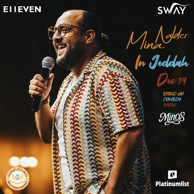 Mina Nader -Stand up comedy show in Jeddah - DubaiThingsToDo