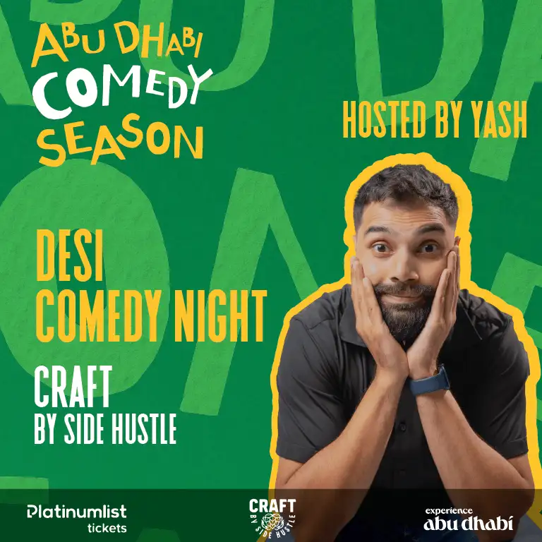 Desi Comedy Night in Abu Dhabi - DubaiThingsToDo