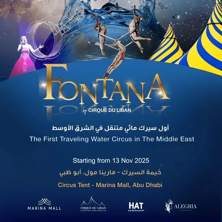 Fontana Circus 2025 Abu Dhabi - DubaiThingsToDo