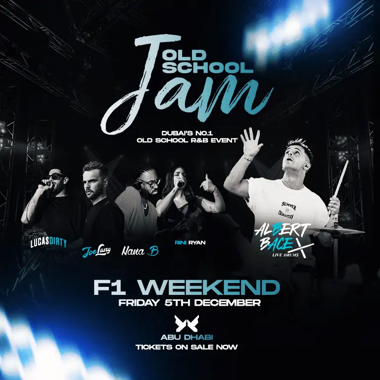 Old School Jam at WHITE Abu Dhabi for the Race Weekend After-Party ...