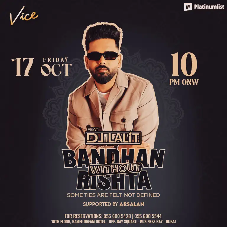 Bandhan Without Rishta - The Big Fat Wedding at Vice in Dubai ...