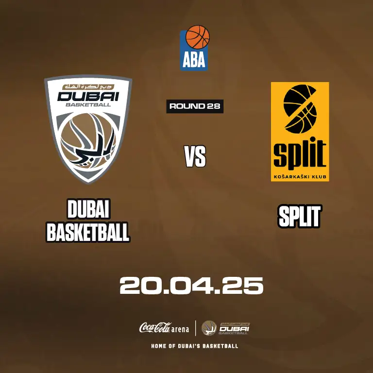 Dubai Basketball vs Split at Coca-Cola Arena in Dubai - DubaiThingsToDo