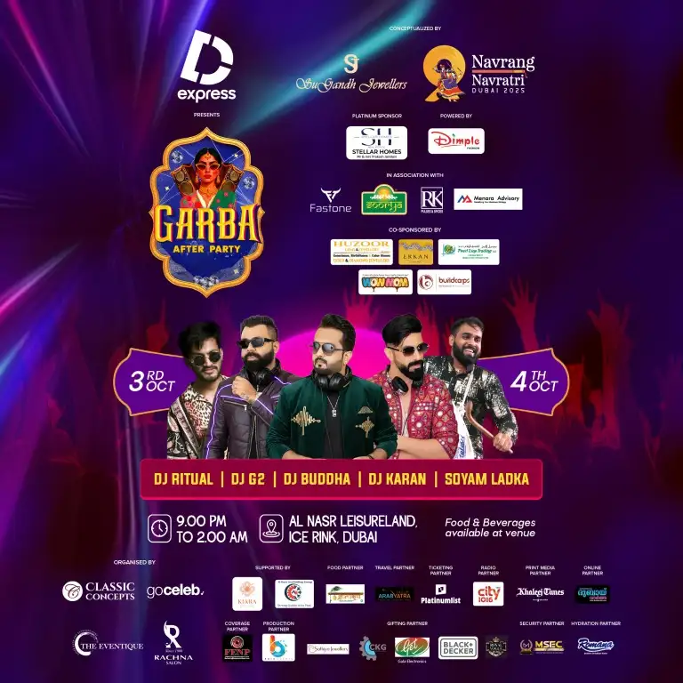 Garba After Party 2025 – Dubai’s First Ever Glow Garba DJ Nights ...