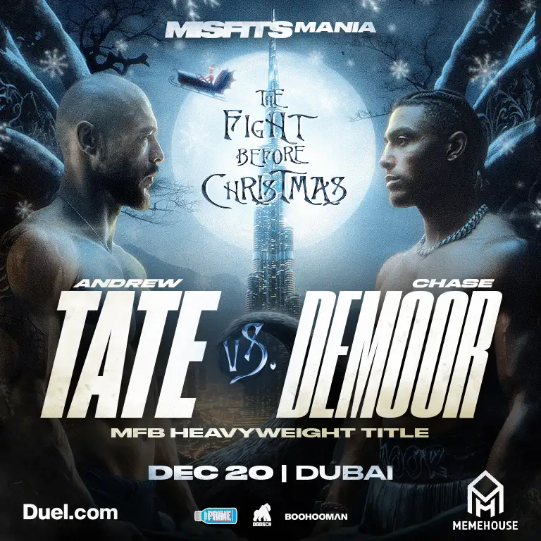 Misfits Boxing – The Fight Before Christmas in Dubai - DubaiThingsToDo