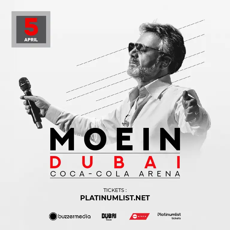 Moein Live at Coca-Cola Arena - DubaiThingsToDo