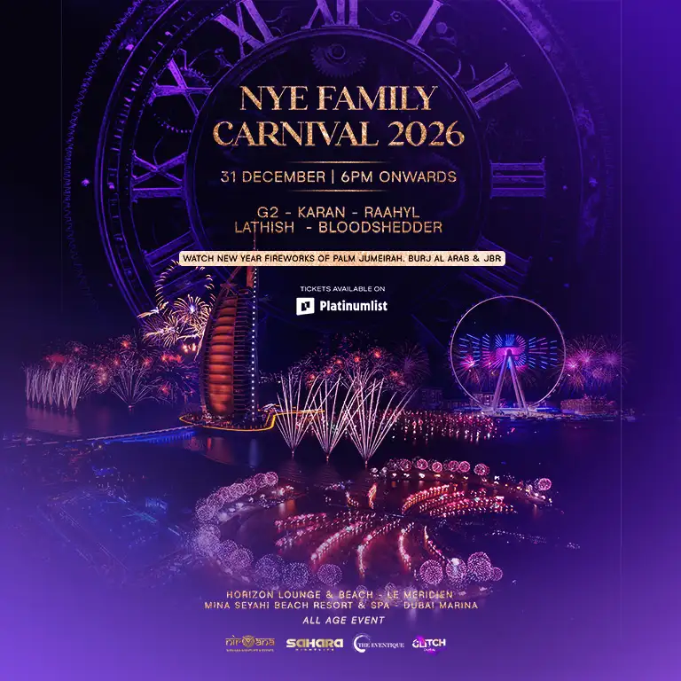 NYE Family Carnival 2026 at Horizon Beach & Lounge, Dubai - DubaiThingsToDo