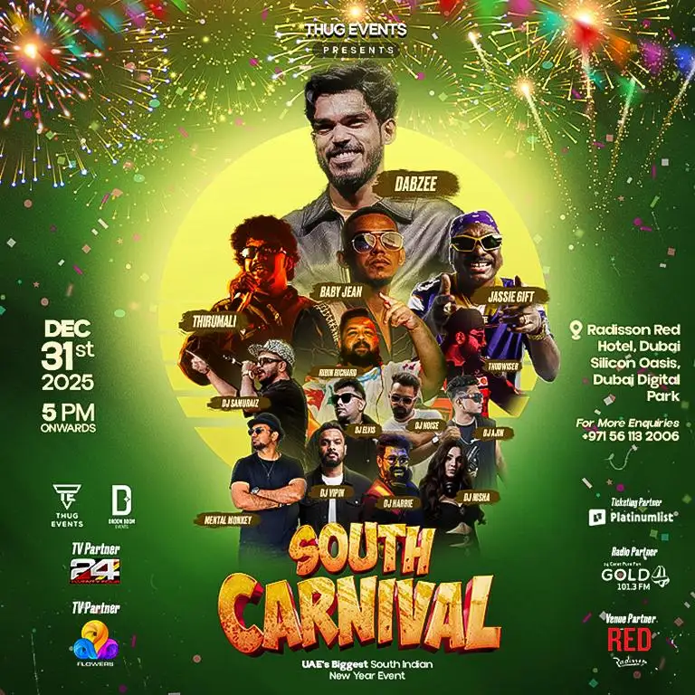 South Carnival - UAE's Biggest South Indian New Year Event ...