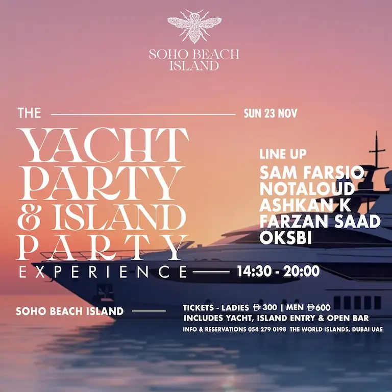 The Yacht Party & Island Party Experience- Soho Beach Island - The ...