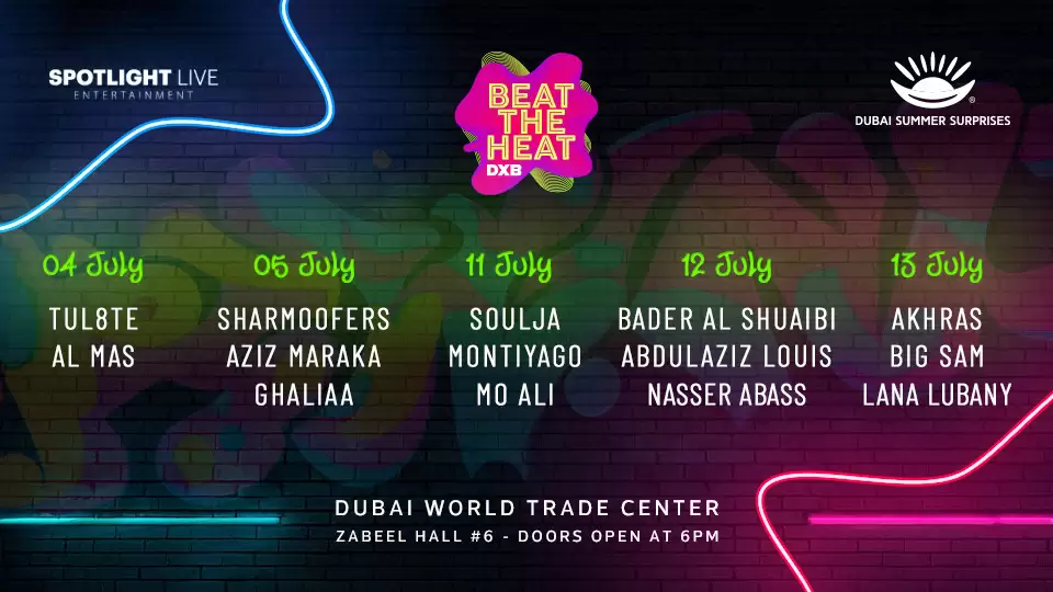 Beat The Heat DXB Season 4 in Dubai - DubaiThingsToDo