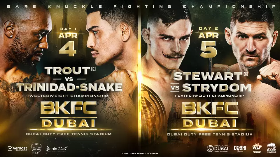 BKFC DUBAI Powered by WLF World League of Fighters - DubaiThingsToDo