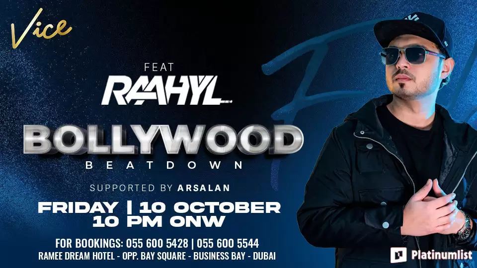 Bollywood Beatdown at Vice in Dubai - DubaiThingsToDo
