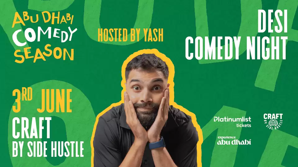 Desi Comedy Night in Abu Dhabi - DubaiThingsToDo