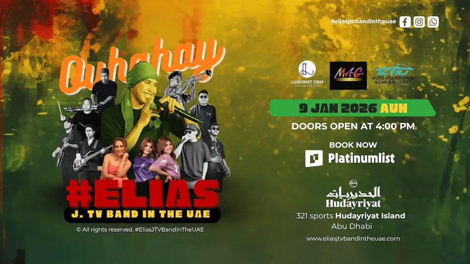 Filipino Musical Concert with Elias J. TV Band in Abu Dhabi ...