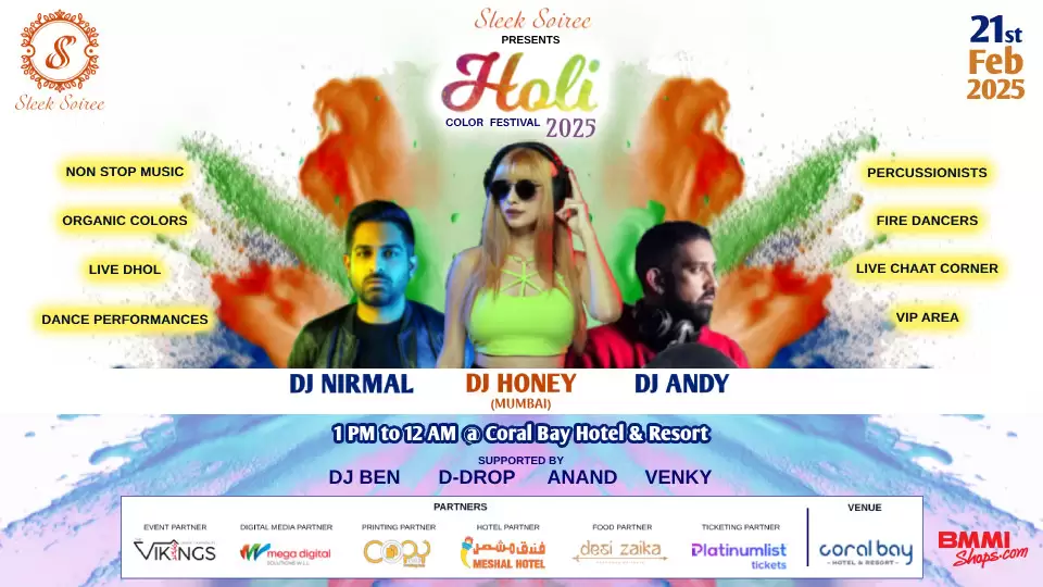 Holi – Color Festival 2025 - DubaiThingsToDo
