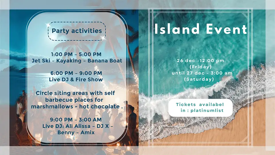 Island Beach Party - DubaiThingsToDo