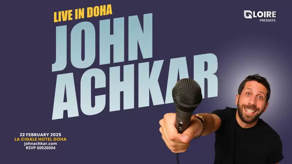 John Achkar Live in Doha - DubaiThingsToDo