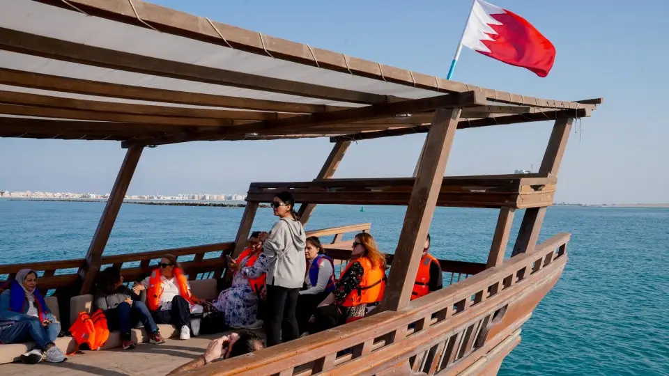 On Board the Jalboot - Sunset Voyage - DubaiThingsToDo