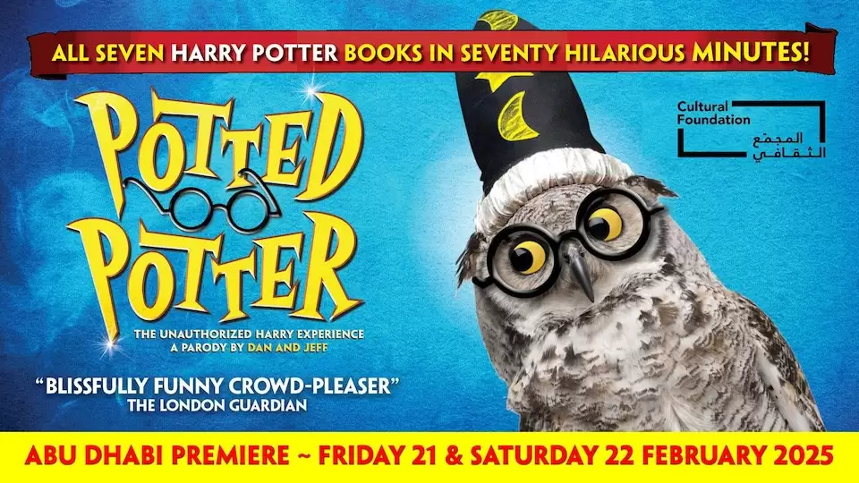 Potted Potter Live at Cultural Foundation in Abu Dhabi - DubaiThingsToDo